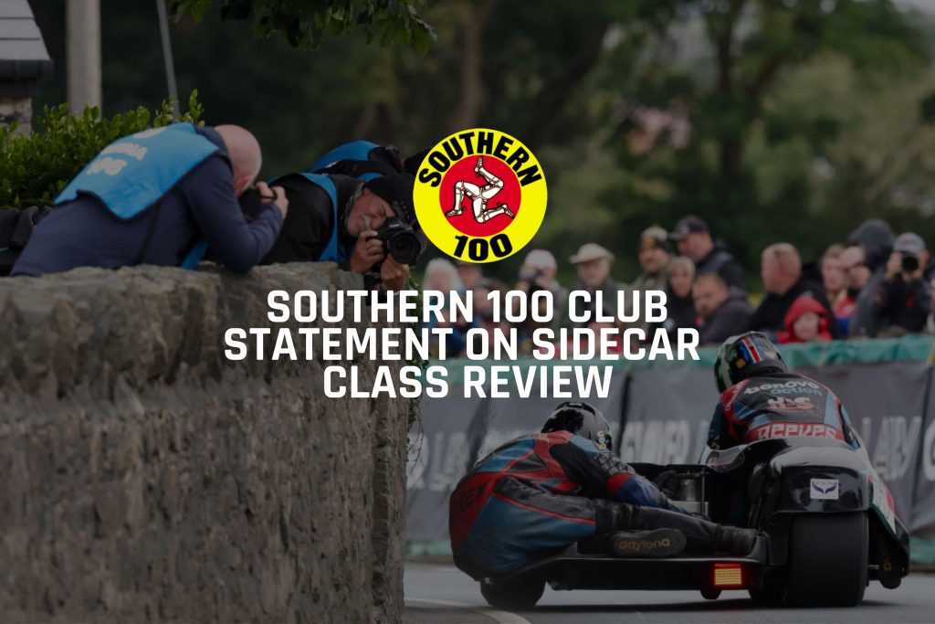 Southern 100 Club Statement on Sidecar Class Review - Southern 100 Road ...